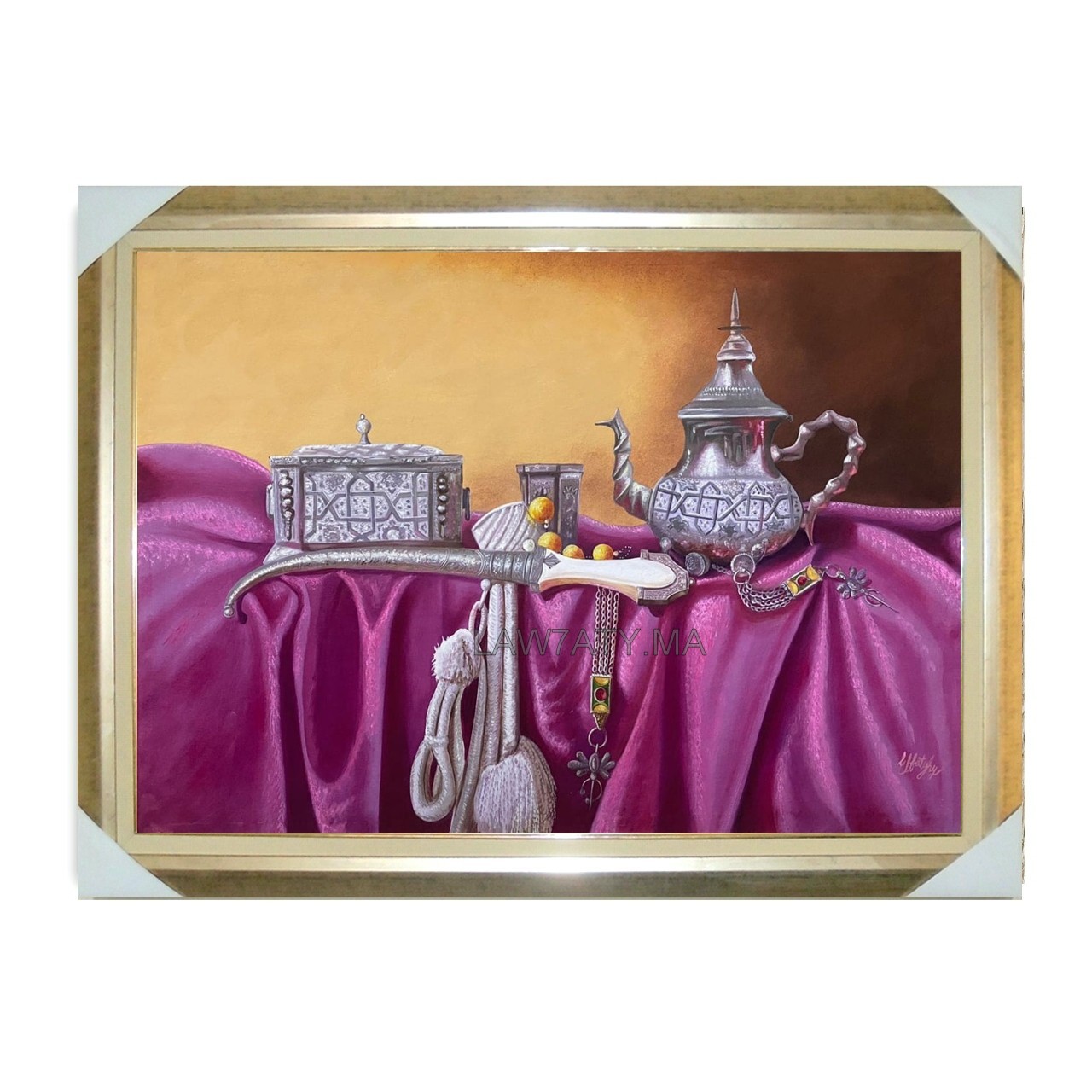 Vente Tableau salon marocain – Tableau de peinture