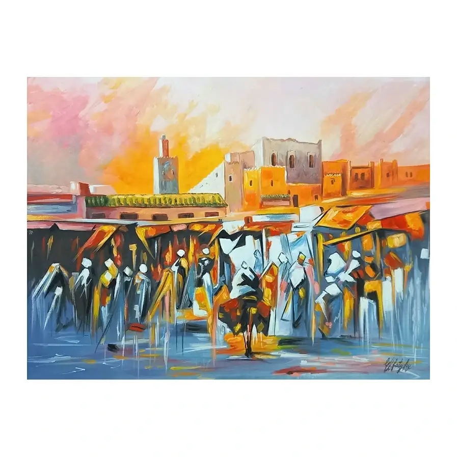 Marrakech – Law7aty.ma - Encadrement Tableau Casablanca-Tableau ...